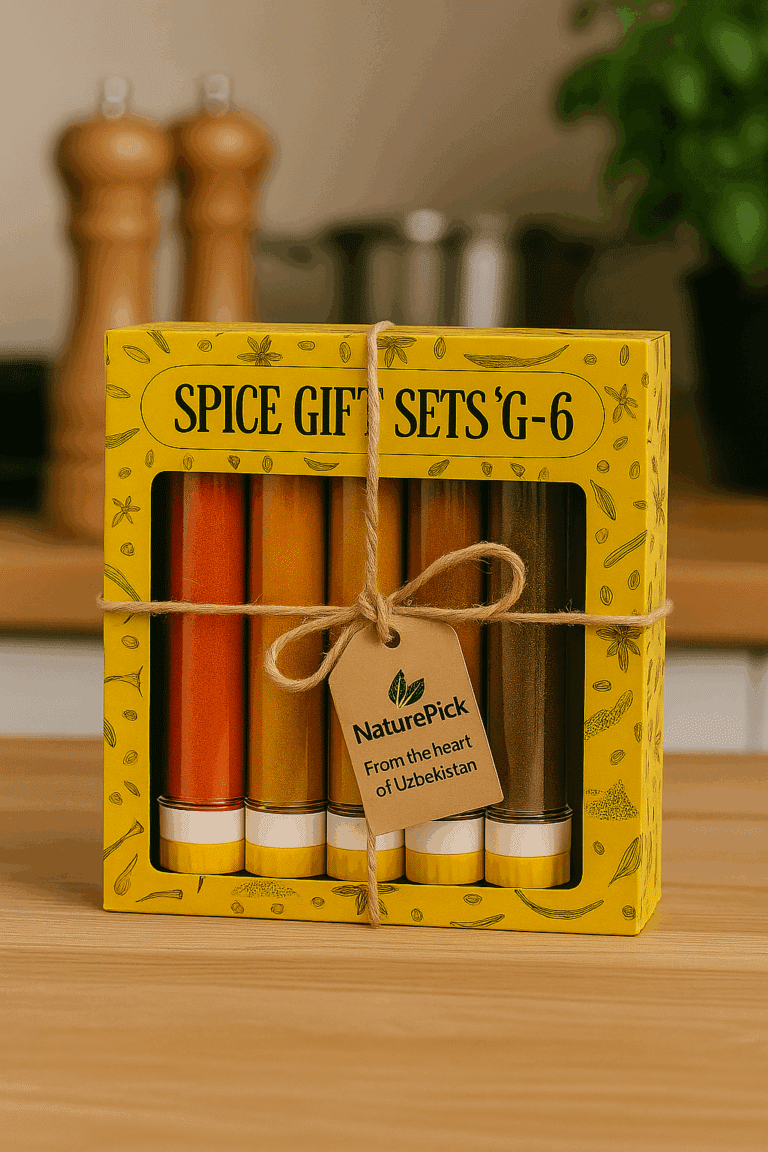 The Art of Natural Taste - presentbox G6 - Kryddhyllan